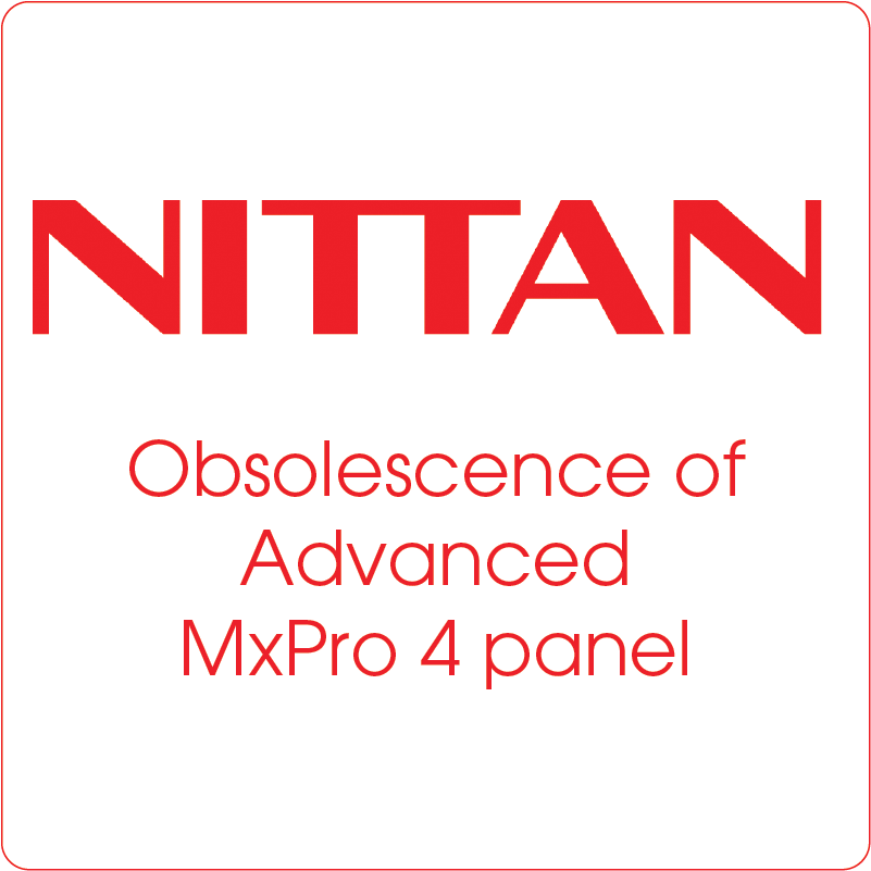 Obsolescence of Advanced MxPro 4 panel - Nittan Europe Limited