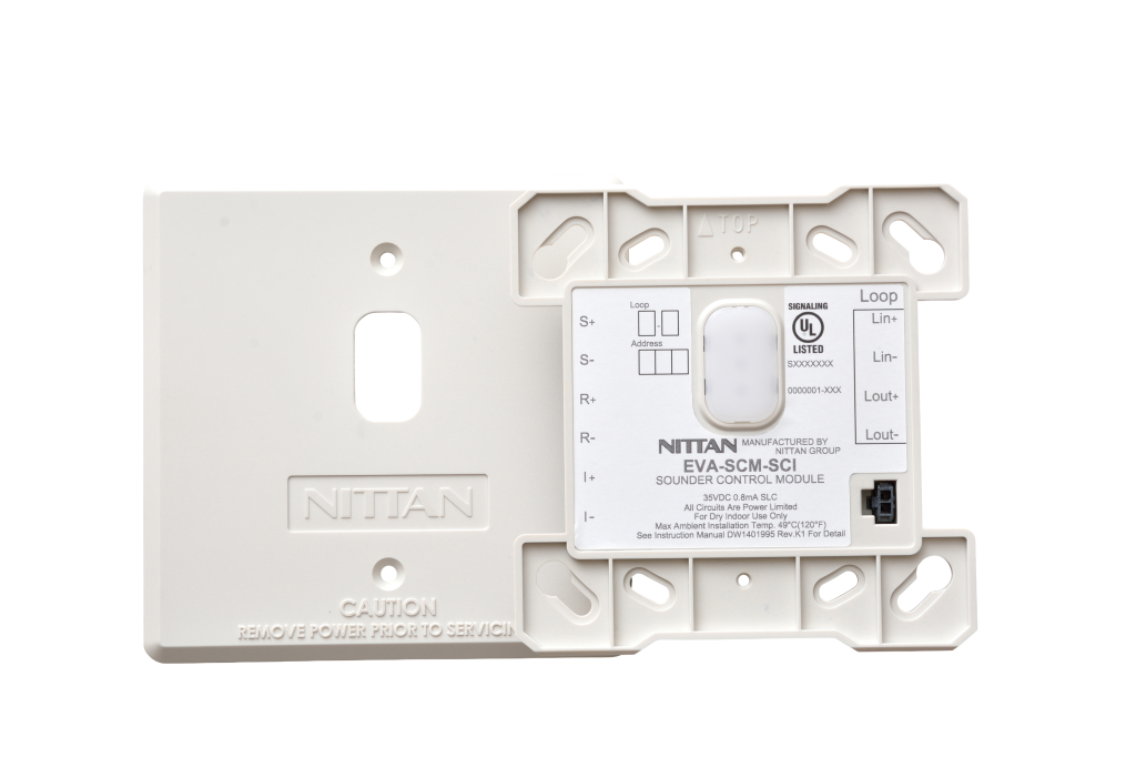 EVA-SCM-SCI Sounder Control Module with SCI - Nittan Europe