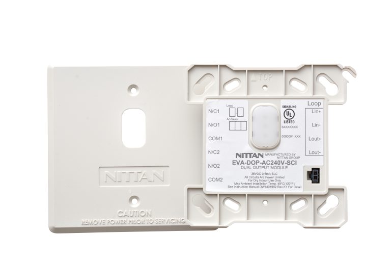 EVA-DOP-AC240V-SCI Dual Output Module with SCI - Nittan Europe
