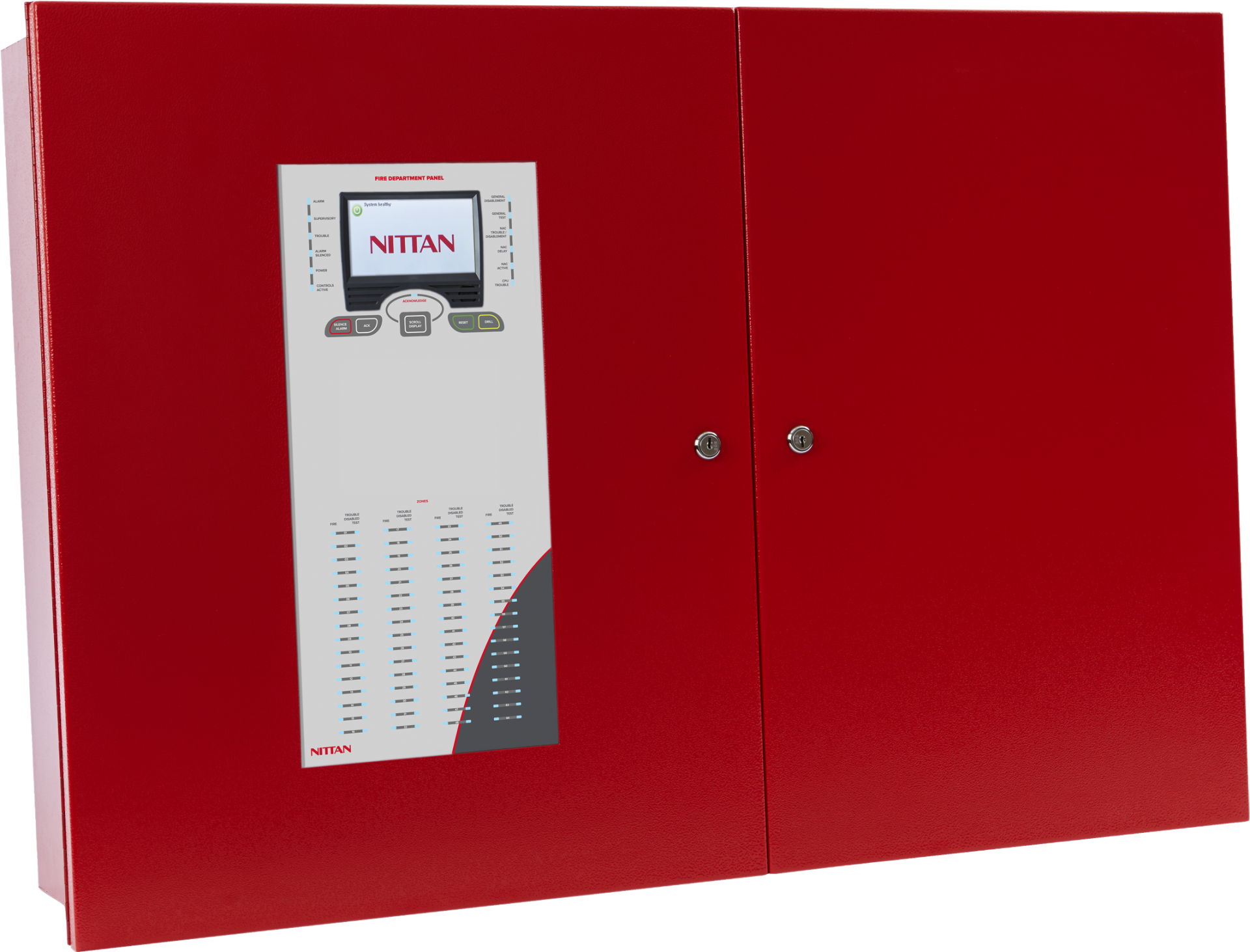 NMP-26 Addressable 26 Module Control Panel - Nittan Europe